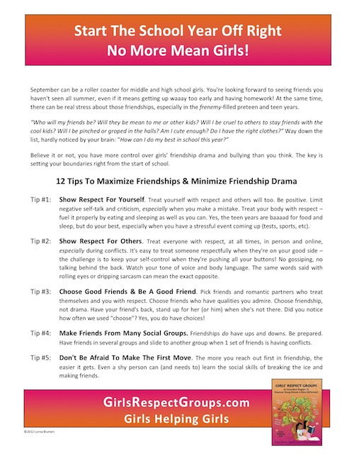 12 Tips to Maximize Friendships & Minimize Friendship Drama | Girls ...